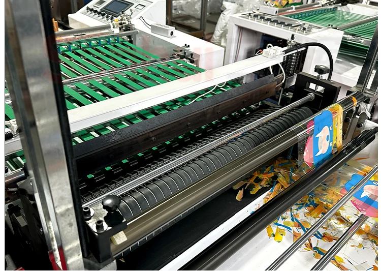 Automatic Opp Bopp Mylar Bag Making Machine With Bag Cutting And Side ...