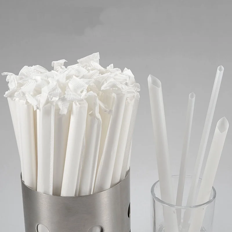 Customize Colored Disposable Compostable Straight Pla Straws ...