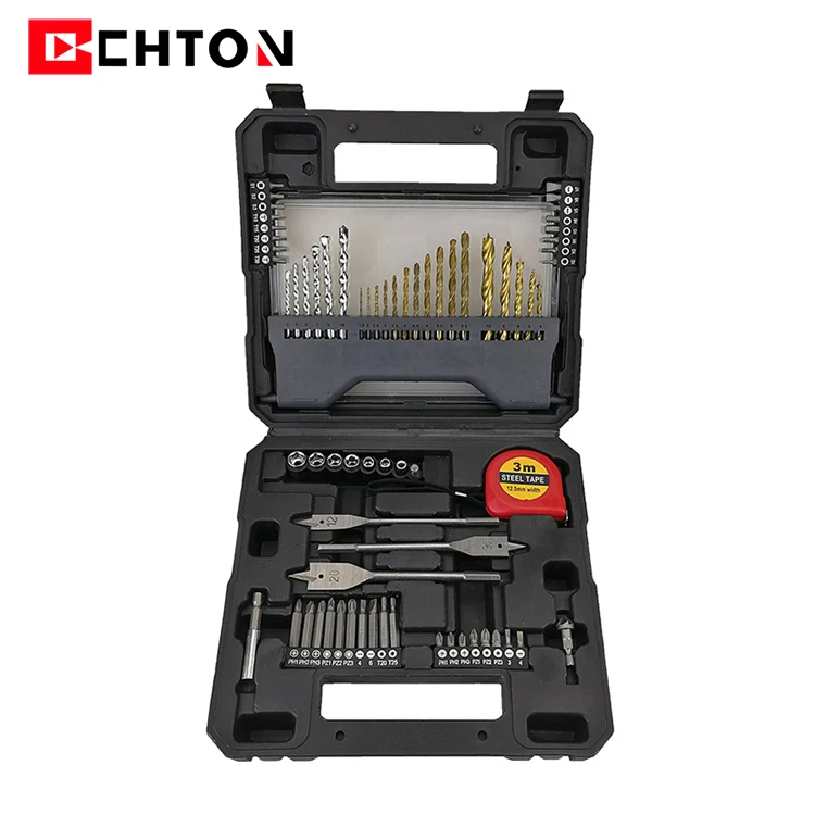 71 Pcs Combination Screwdriver Socket Wooden Masonry Twist Hole Drill ...