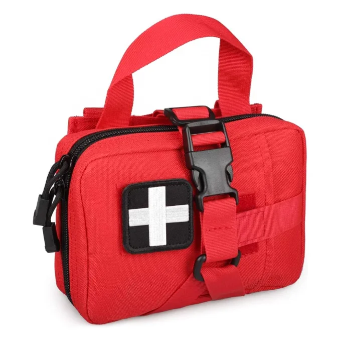 Empty Tactical Survival Kit Bag IFAK Trauma Survival Tactical Kit Bag ...