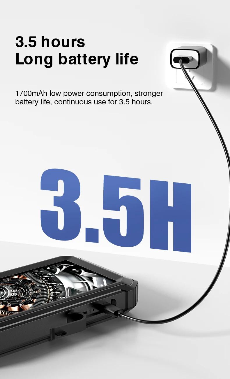 8mm High Resolution Industrial Video Scope Borescope for Car Engine ...