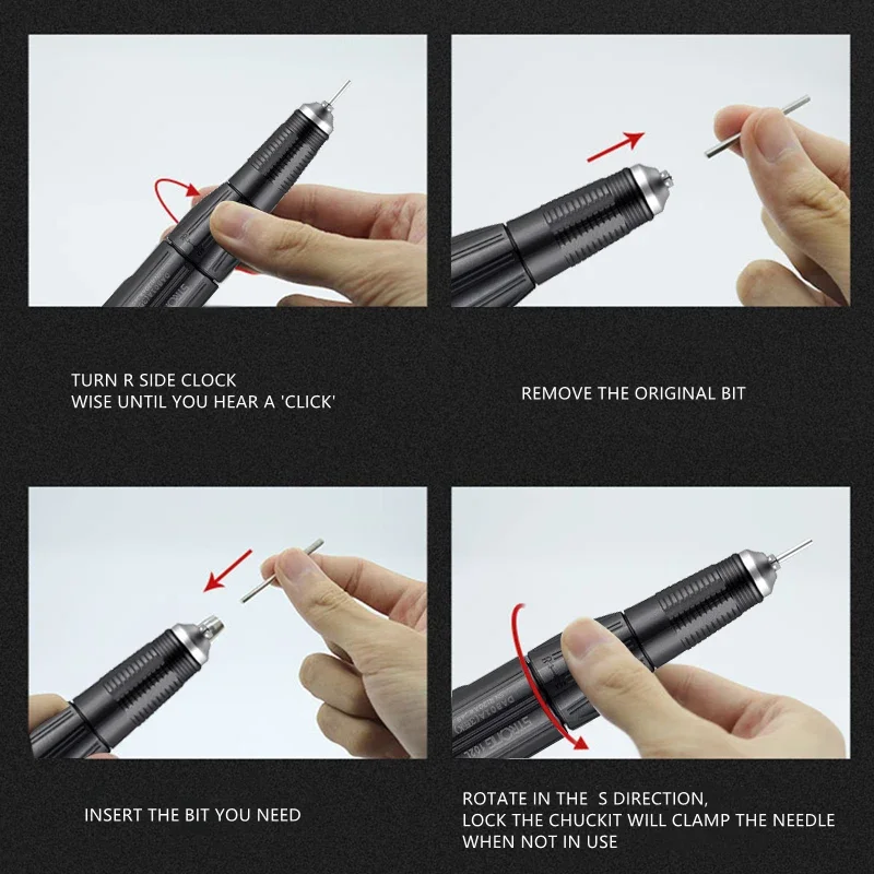 Strong 90 Control Box 65w 35000rpm 102 Handle Electric Nail Drill ...