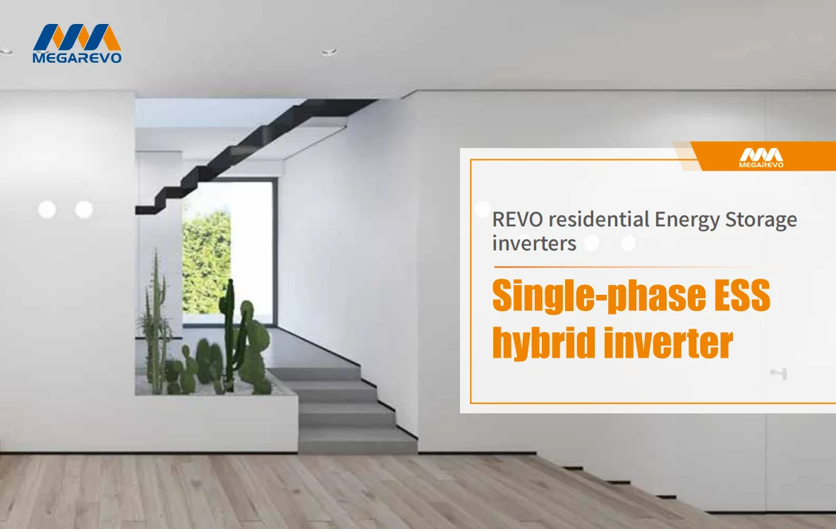 Megarevo Hybrid Inverter - 3kw, 5kw, 6kw Pure Sine Wave