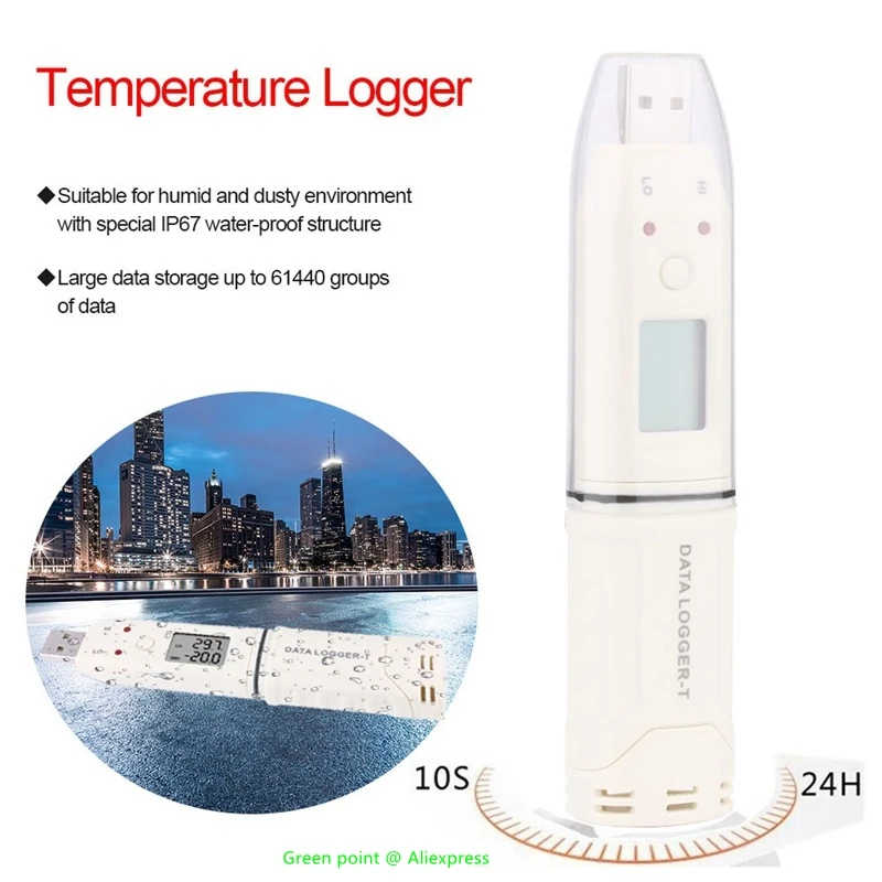 Digital Mini Data Logger - Temperature & Hygrometer