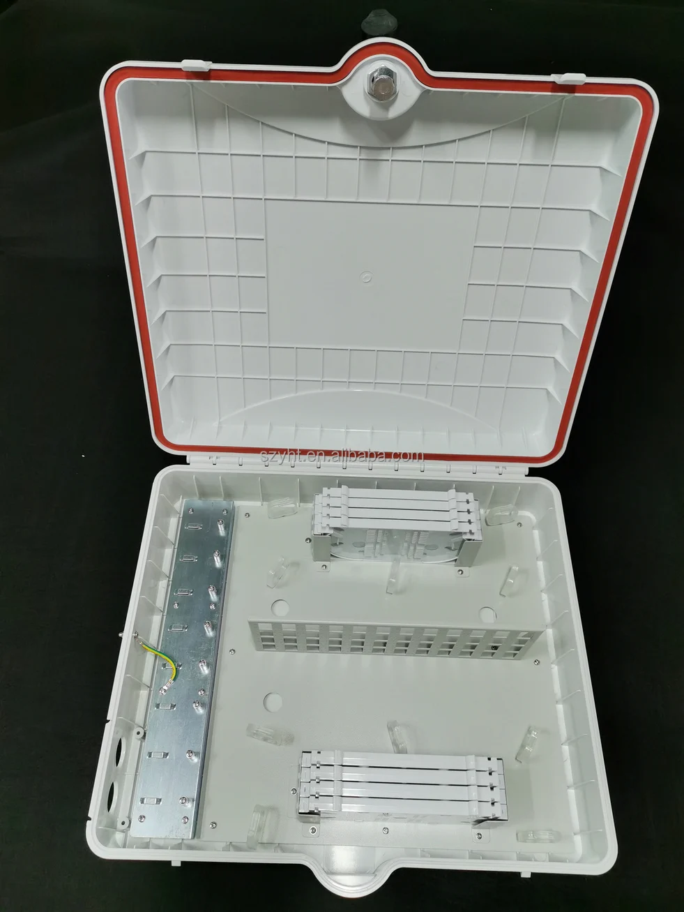 Ftth Splitter Distribution Box Otb 96 Cores Fiber Optic Wall Mounted Outdoor Termination Box ...