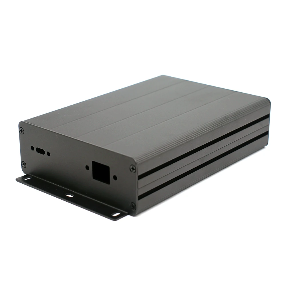 Extruded Aluminum Project Box Electronic Enclosure Case With Flange And ...