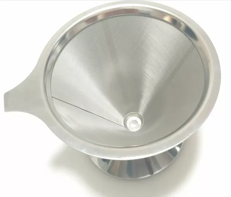 Portable Stainless Steel Pour Over Coffee Filter V60 Drip Coffee ...