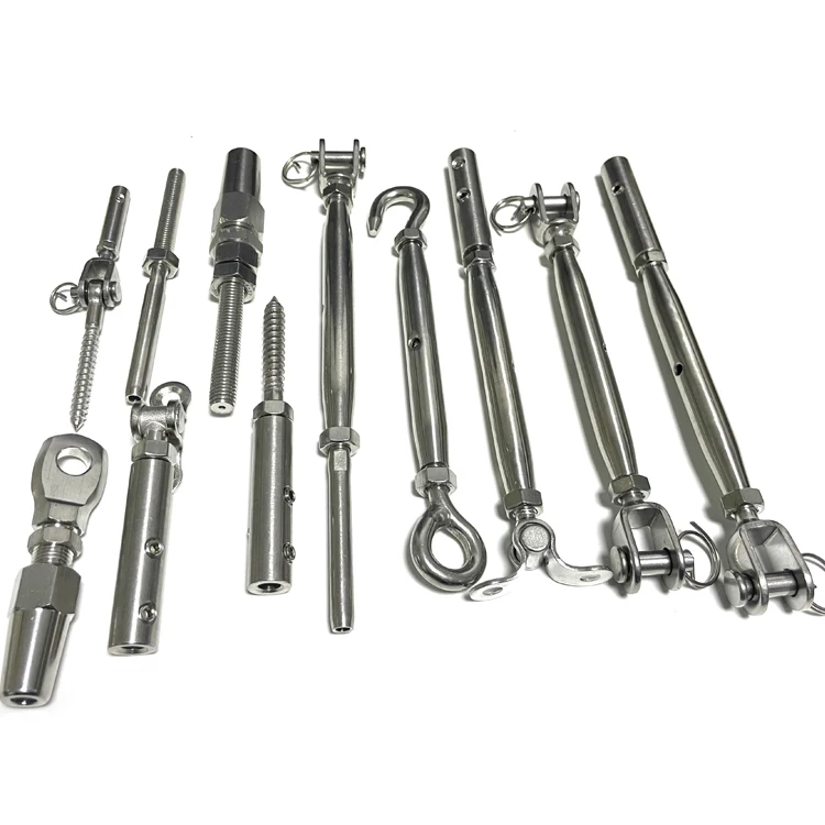 304 316 Stainless Steel Terminal End Fitting Wire Rope Cable Rail ...