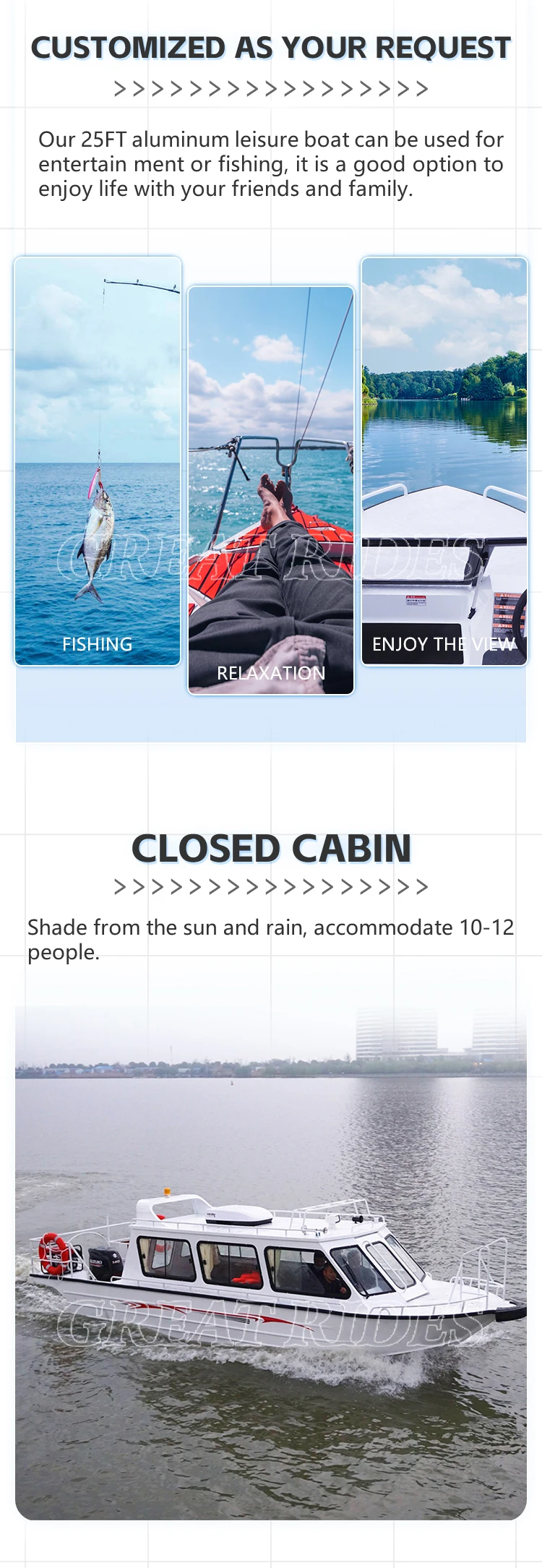 7.5 Meter Speed Boat - Fun & Exciting Water Play Equipment