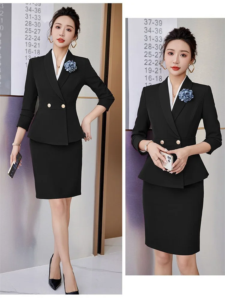 Top Grade Women's Professional Suit - Formal Fashion Work Clothes