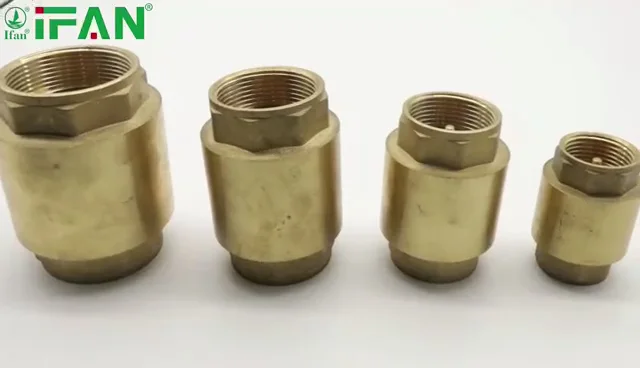 Ifan Brass Swing Vertical Check Valve Cw617n Non Return Brass Spring ...