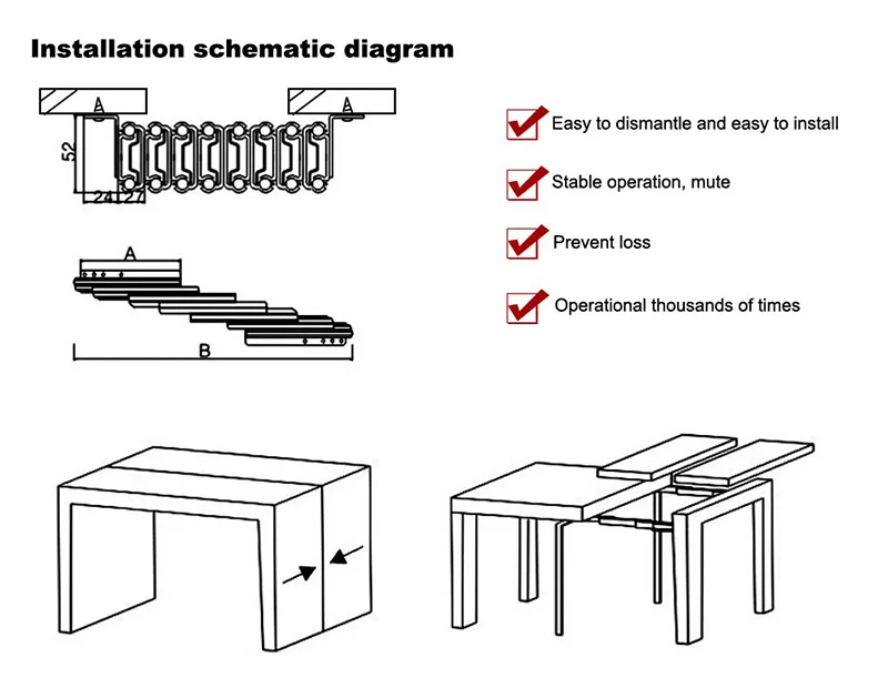 Smart Home Convertible Folding Coffee Table Plans Cabinet Extension ...