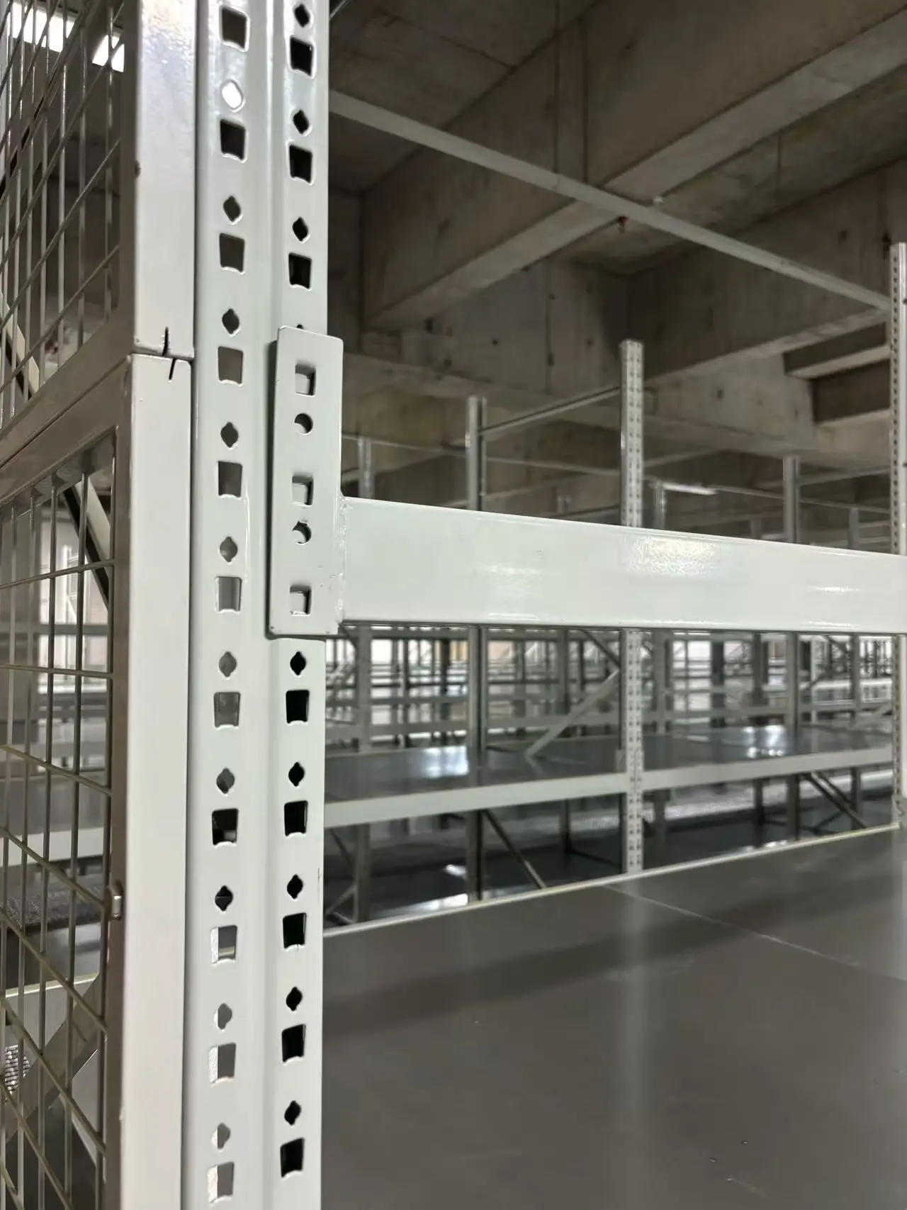 Customized Industrial Workshop Display Shelving Light Steel Multi-Level ...