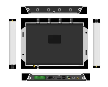 Chainway U300-4 Fixed Android Rfid Reader Based On E710/r2000 For ...