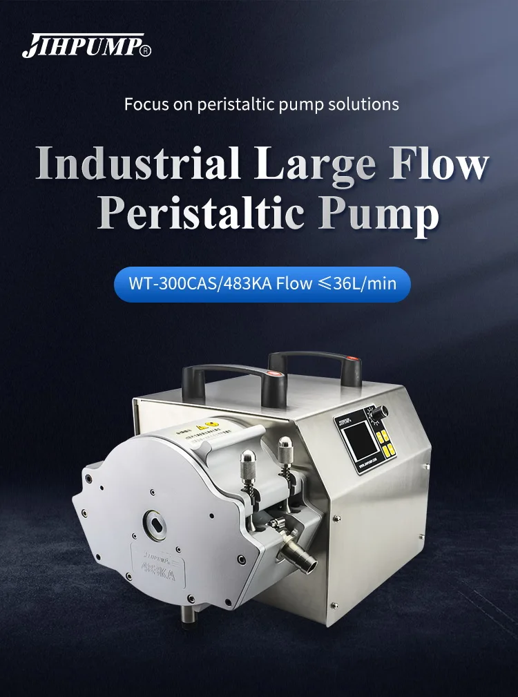JIHPUMP Peristaltic Pumps - High Pressure Industrial Solutions