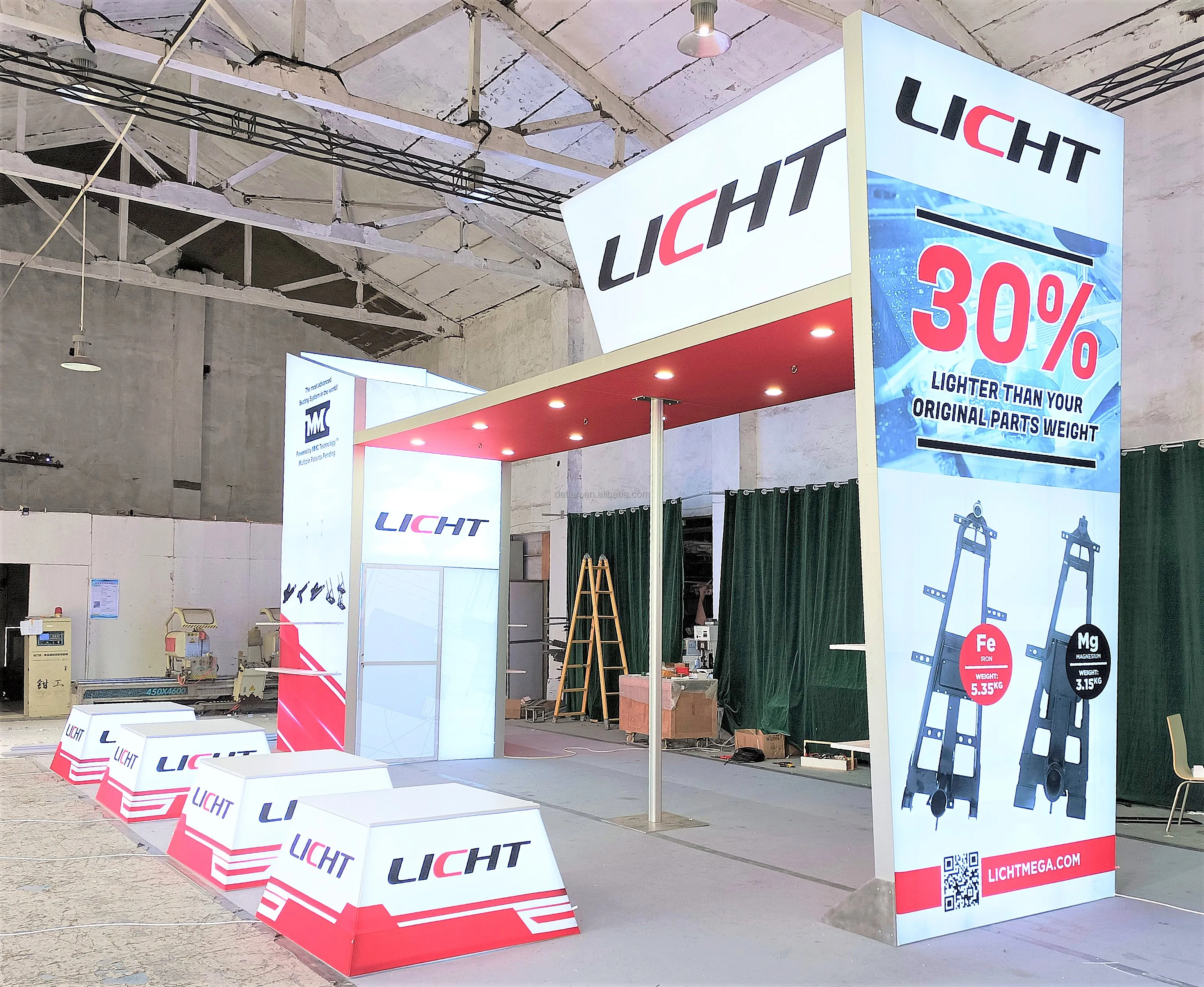 Custom Modular Aluminium System Booth for Trade Shows