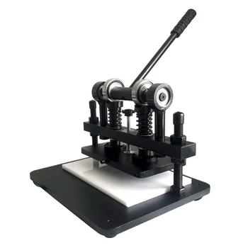 Heavy Duty Manual Paper Leather Die Cutting Press Machine - Buy Leather ...