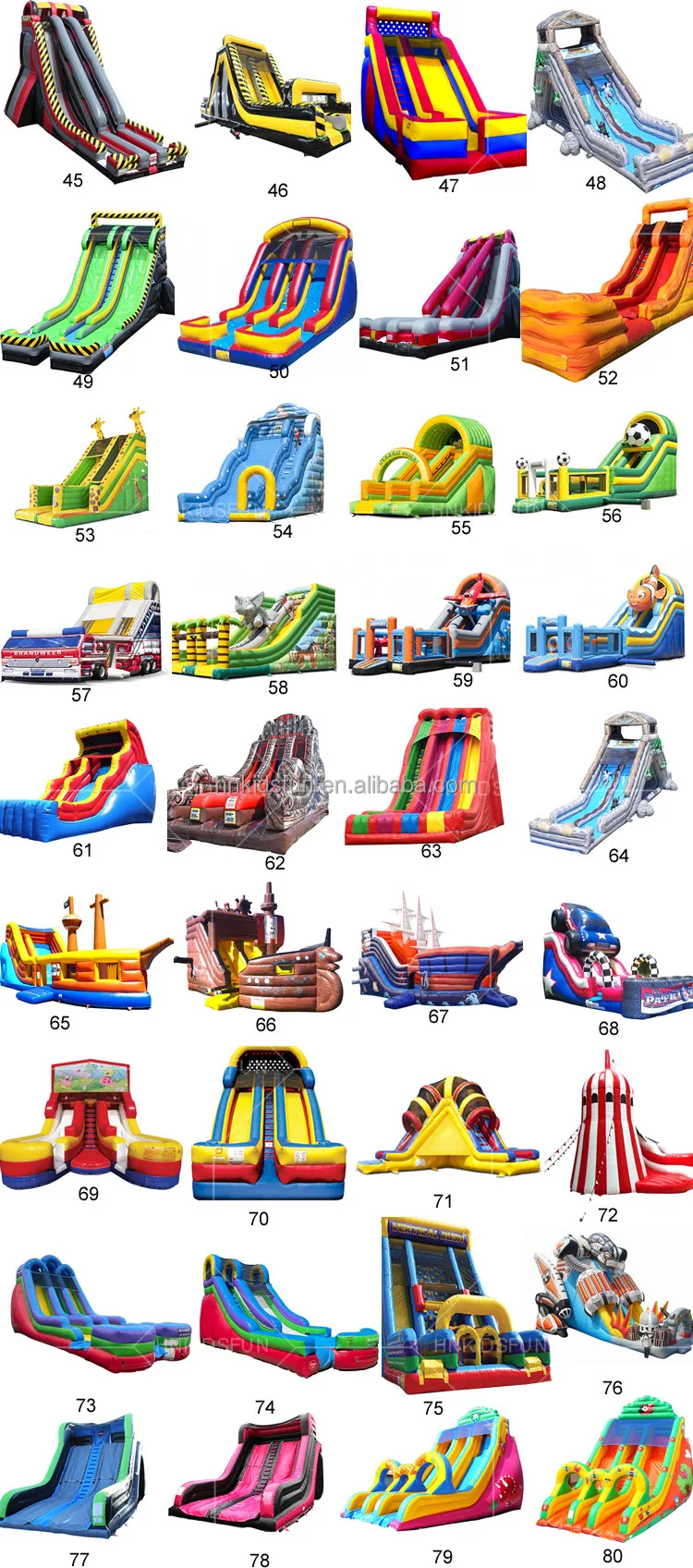 Commercial 18ft Wave Surf Board Inflatable Water Slide For Kids And ...