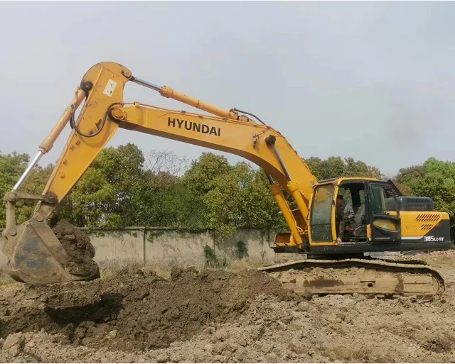 Used Excavators Crawler Excavator Digger Hyundai 385 Vs 38ton 35ton ...