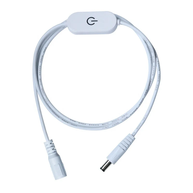 Usb To Dc 5521 Touch Dimmer Switch Cable Led Advertising Light Male ...