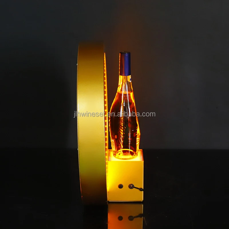Custom Free Logo LED Bottle Glorifier Display Joh-Walker VIP Bottle ...