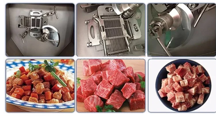 2023 Frozen Meat Cube Dicing Machine Frozen Meat Cut Cubes Automatic ...