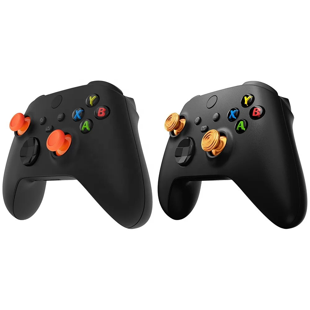 eXtremeRate Color Customized Metal /Plastic Joystick Analog Sticker ...