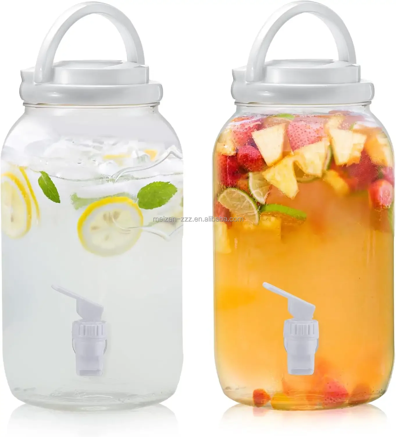 Portable Plastic Beverage Dispenser with Spigot Customizable Color ...