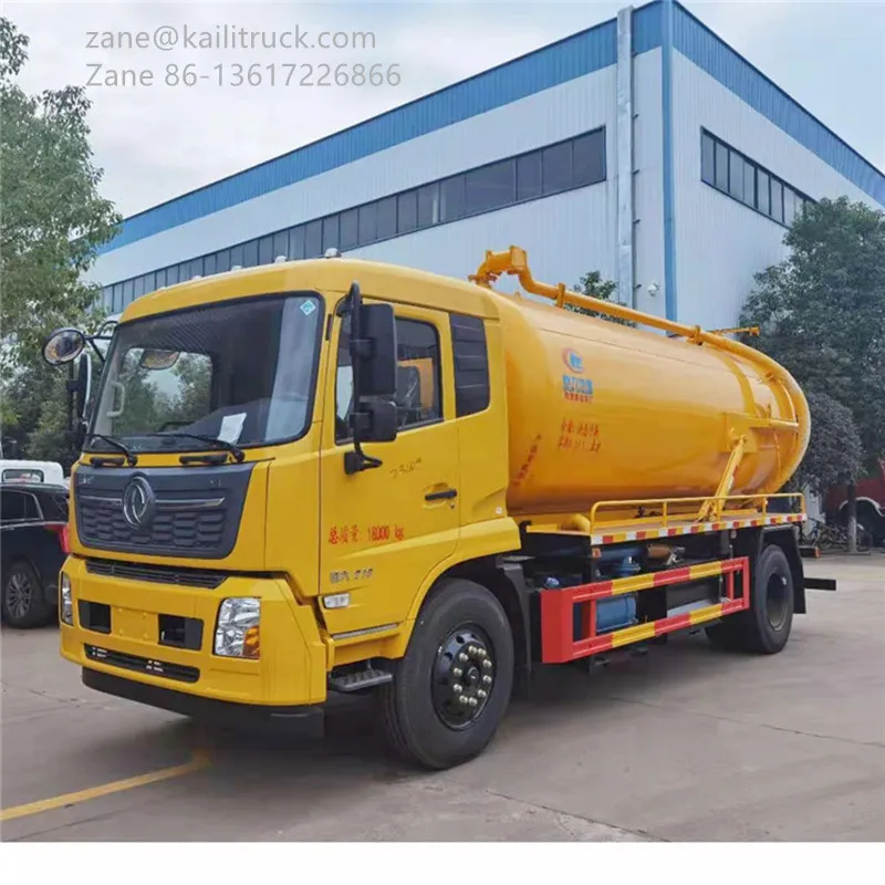 12 Cubic Meter Sewage Suction Vehicle - Buy Sewage Suction Truck For ...