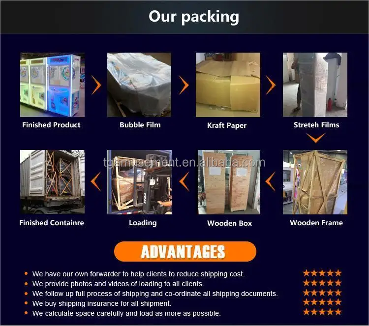 Arcade Coin Operated Catching Fishing Hunter Game Machine Toys Claw ...