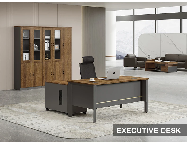 Executive Desk Workstation Table Designs Ceo boss High Tech Executive ...