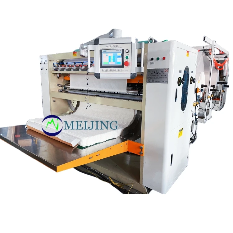 Full Auto Paper Product Making Tissue Napkin Packing Machinery With ...