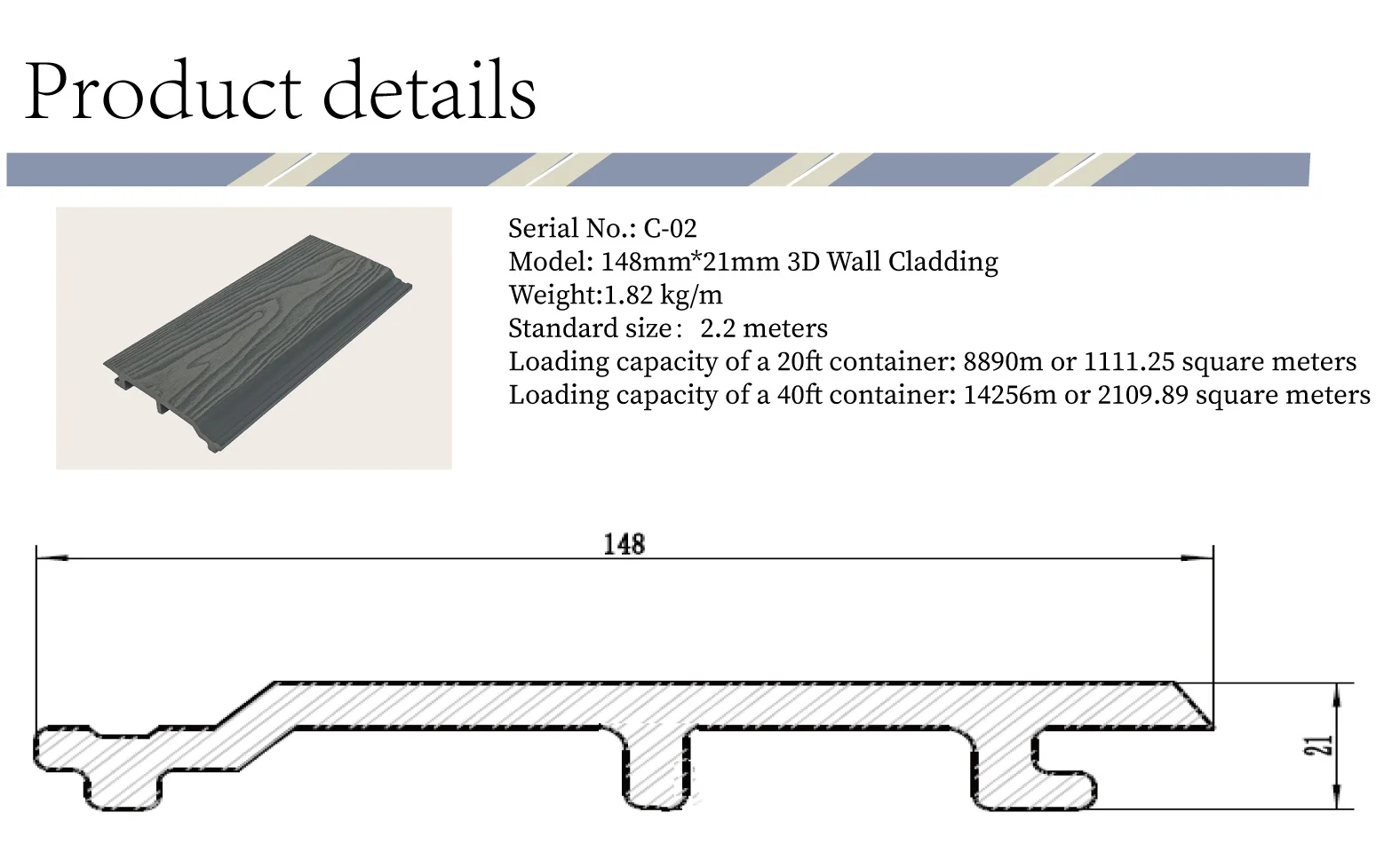 Outdoor Wall Panel Prefabricated House Wpc Wall Cladding Wood Plastic ...