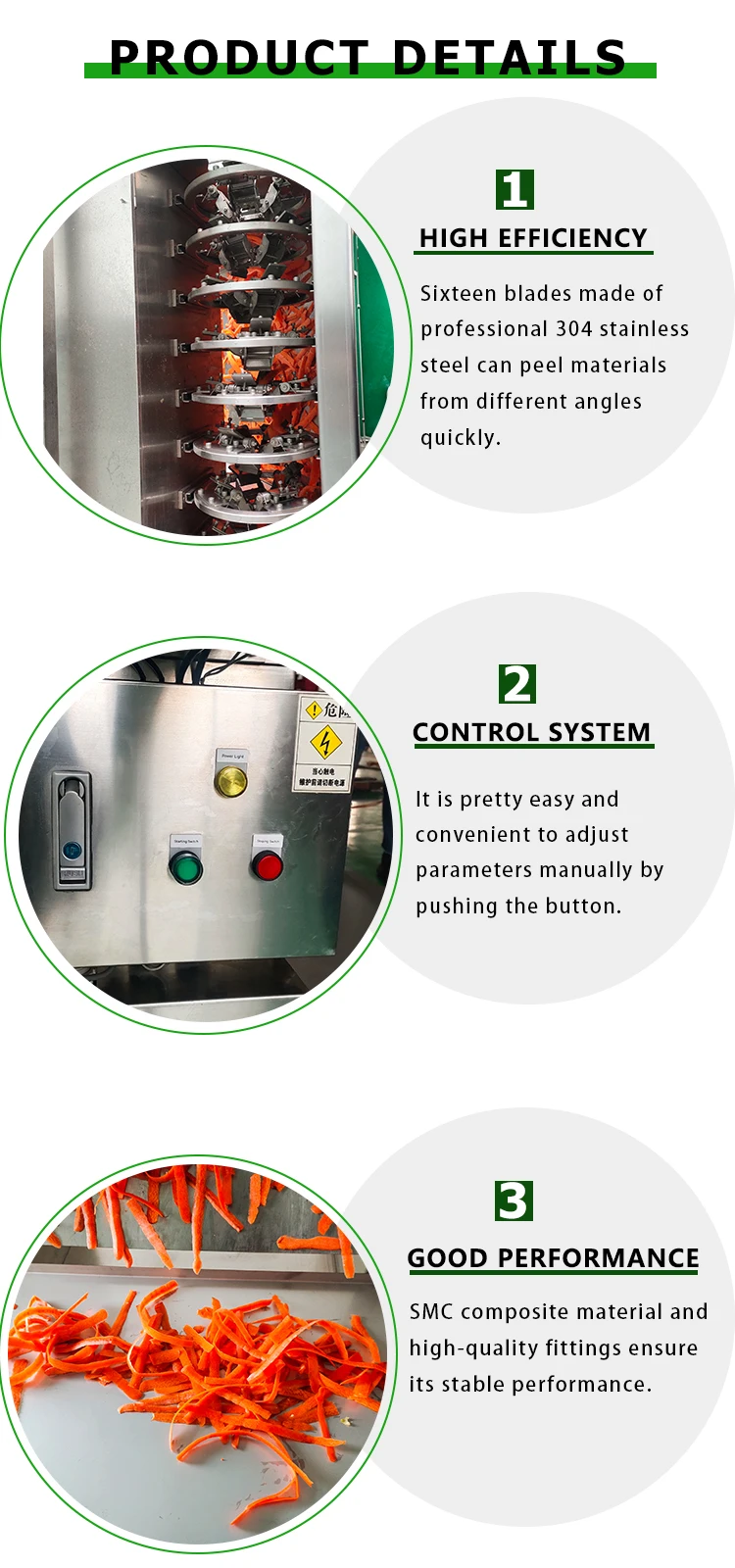 2023 Carrot Peeling Machine - Efficient & Durable Solutions