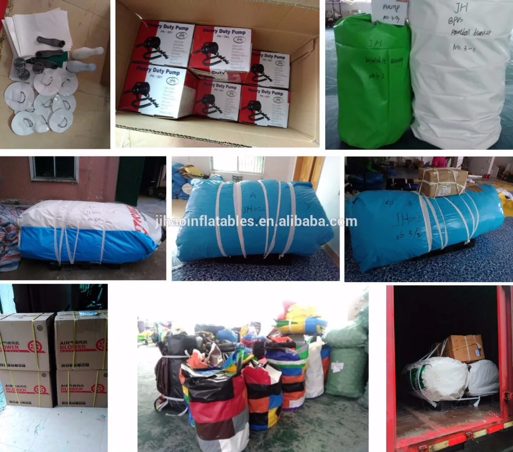 Inflatable Water Totter Aqua Water Slides Rockers Floating Climbing ...