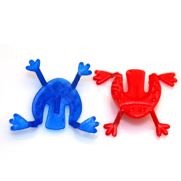 Mini Transparent Plastic Frog Toys - Fun & Eco-friendly