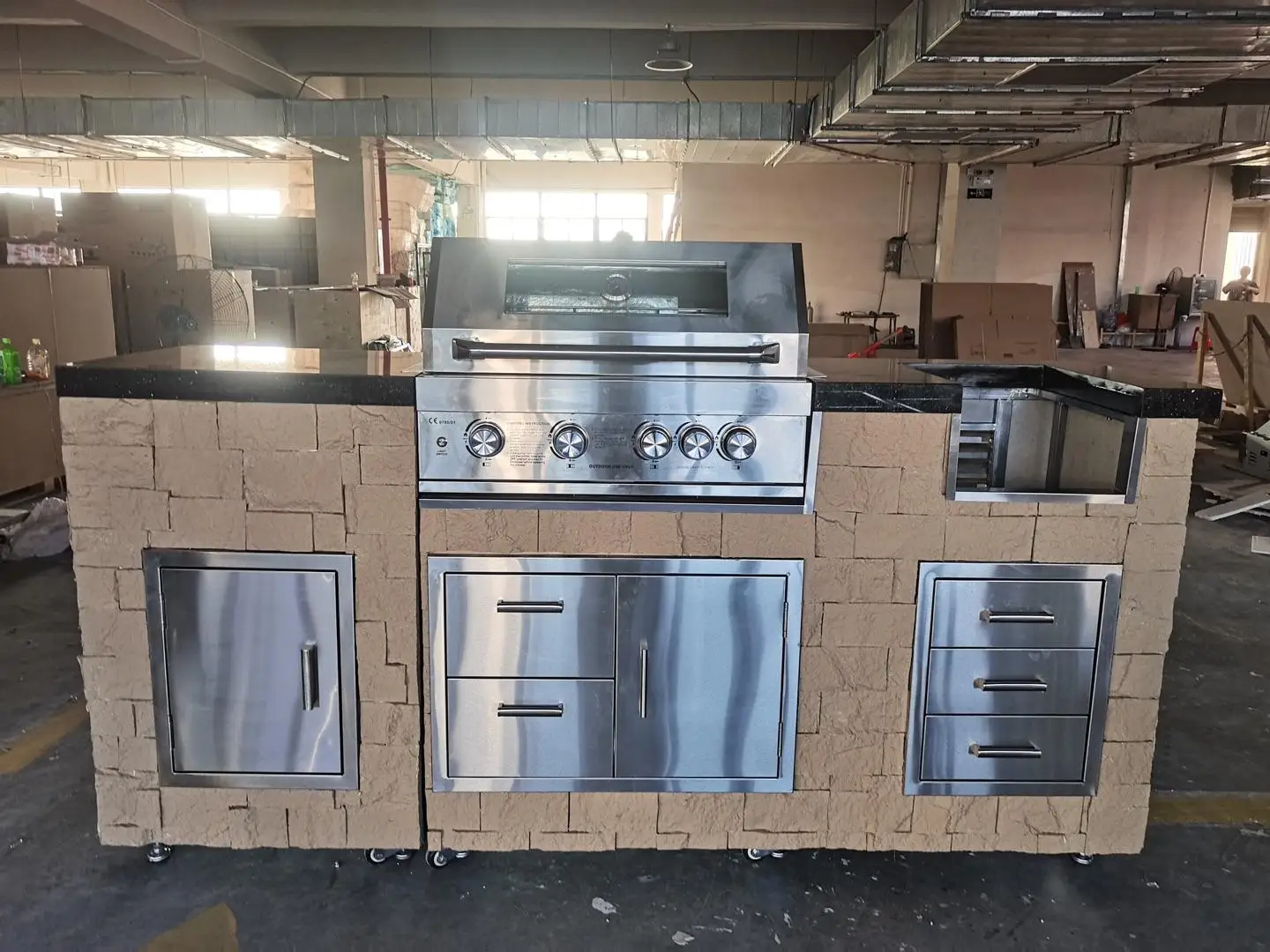 Professional Design 304 Stainless Steel Outdoor Bbq Kitchen Outdoor ...
