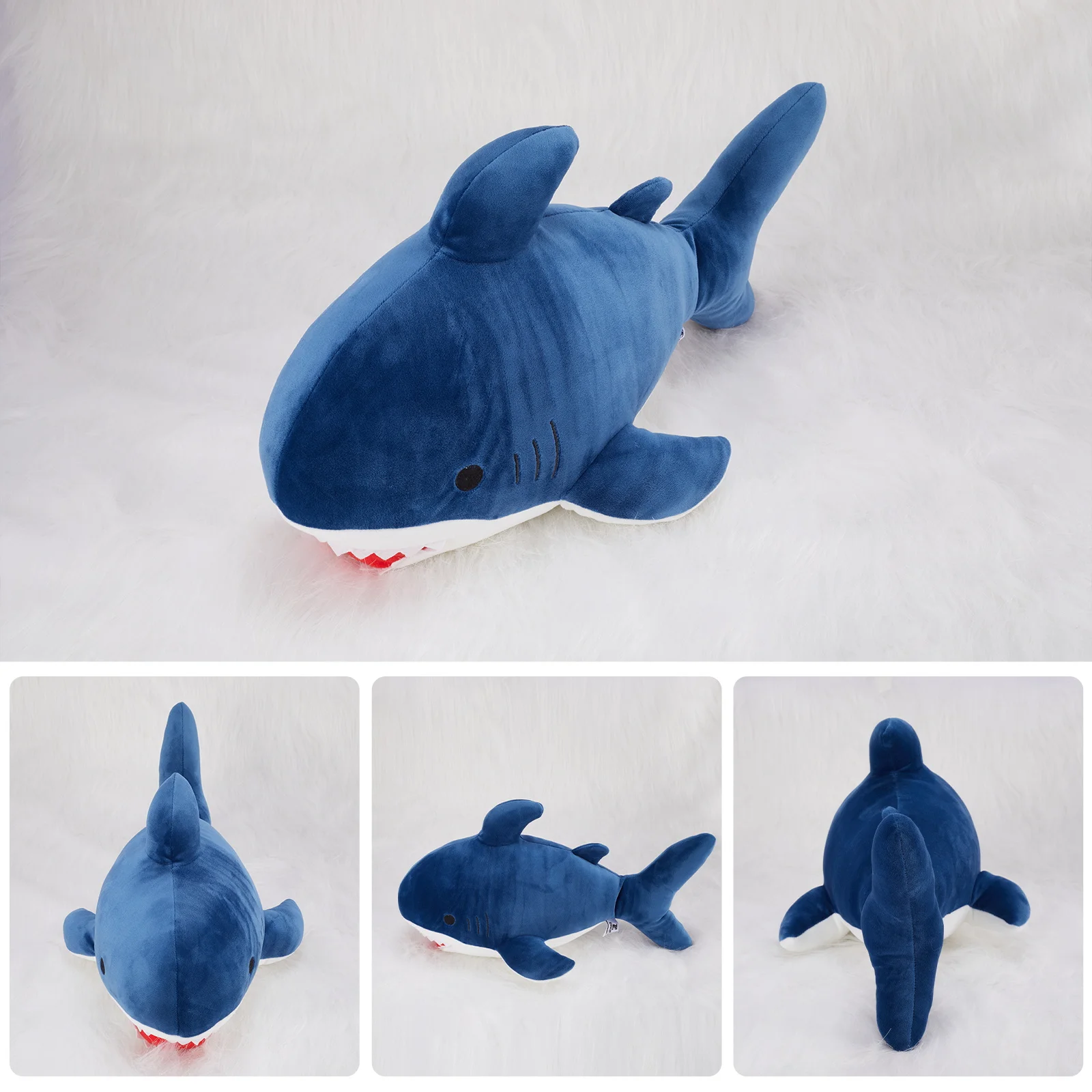 Custom Shark Doll Cushion Sofa Decoration,Plush Shark Pillow Toy ...