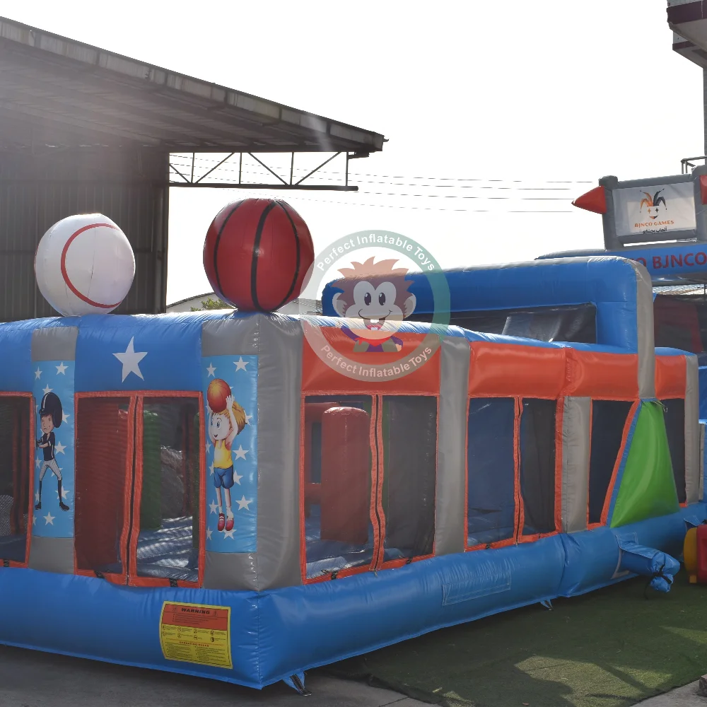 Obstacle Course Inflatable Obstacle Bounce House Stormbaan Inflatable ...