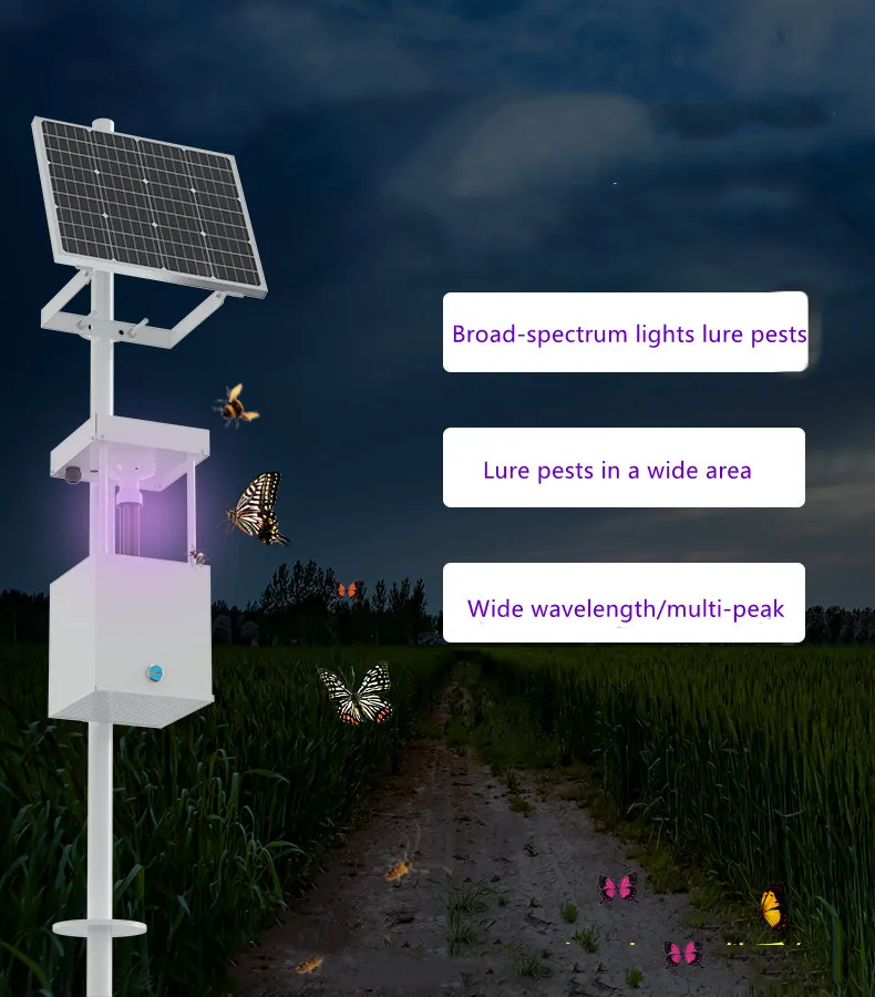 Physical Insecticidal Non Toxic No Harm Solar Insecticidal Lamp for ...