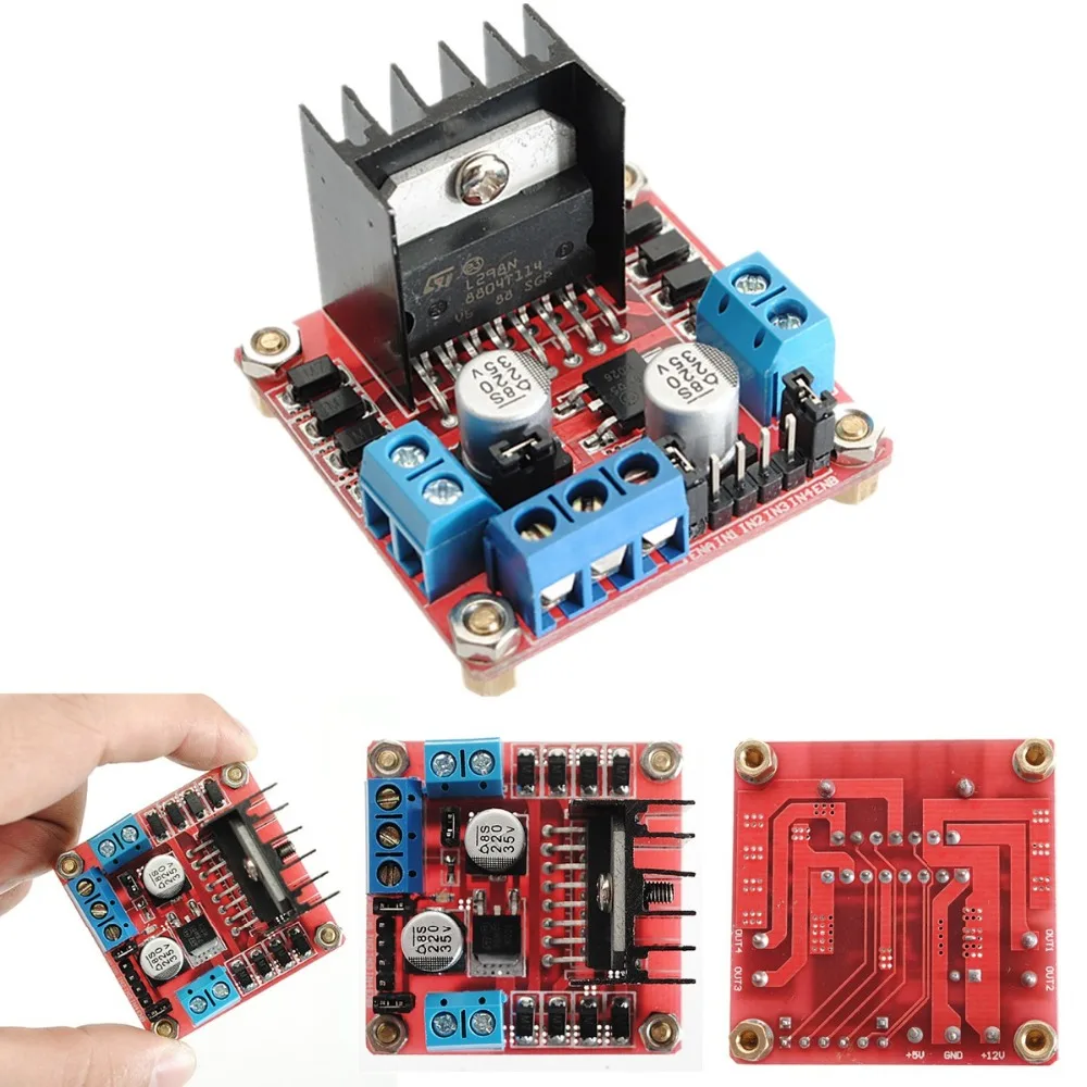 Custom L298n Dual H-bridge Stepper Motor Driver Board For Diy Module ...