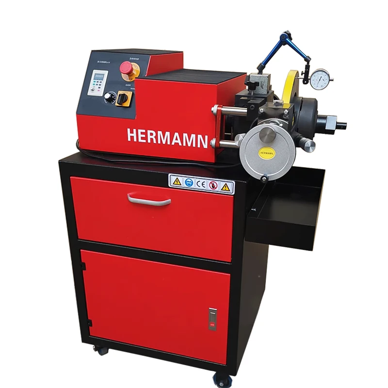Car Brake Disc Skimming Machine Continuously variable brake disc repair ...