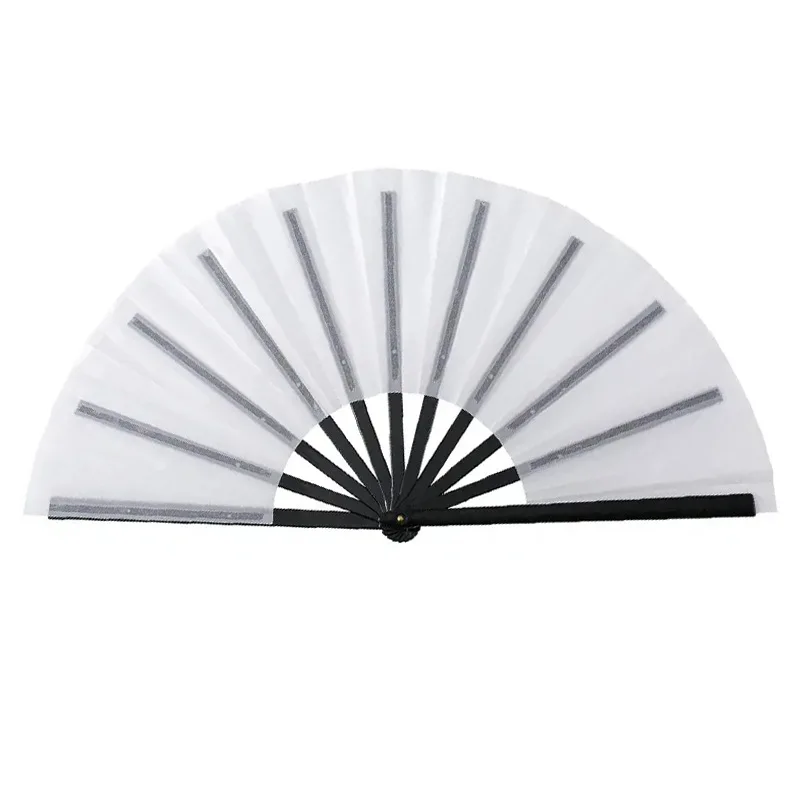 13 Inch Blank White Foldable Fan Sublimation Printing Polyester ...