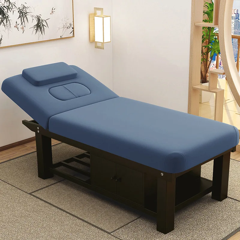 Portable Modern Adjustable Wood Frames Table Body Spa
