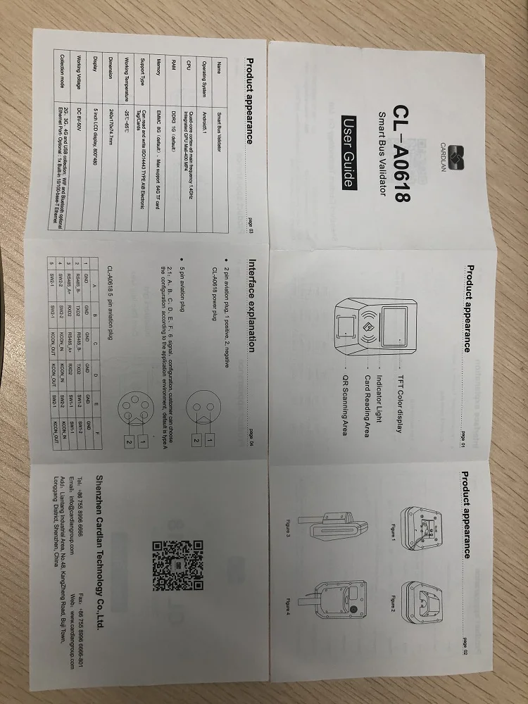 School Bus/shuttle Bus Metro Nfc Rfid Card Reader For Time Attendance ...