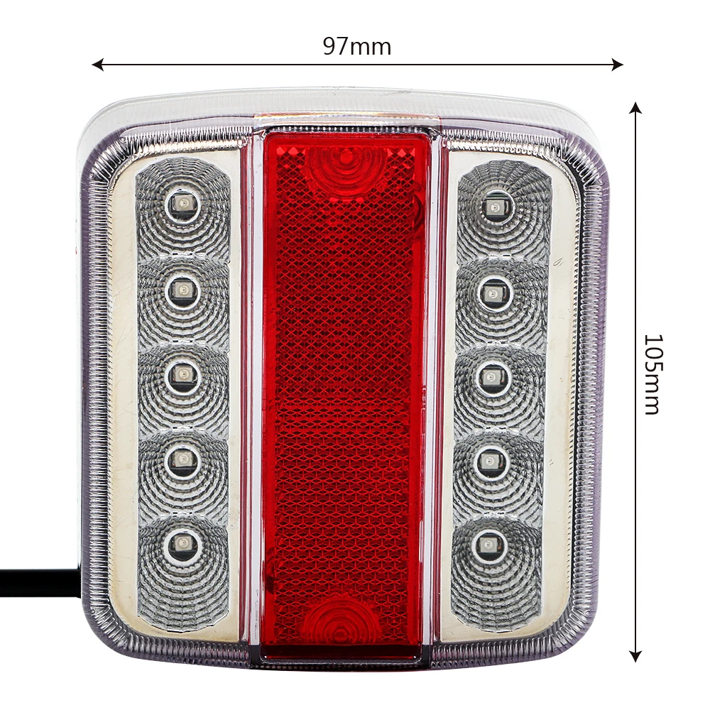 Hst-20417 24v Led Truck Trailer Tractor 12v Indicator Lights 10/14 Pcs ...