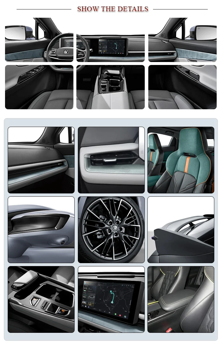 Hot Selling New Car High Speed 5 Seats Suv Changan Uni-t Gasoline Car ...