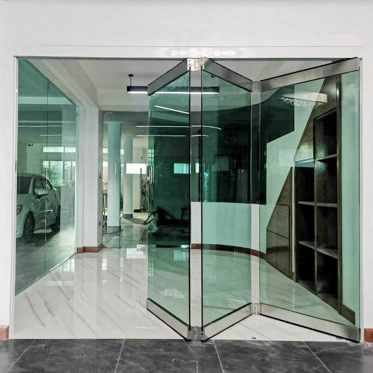 Hdsafe Accordion Bifold Glass Door Patio Balcony Exterior Glass ...