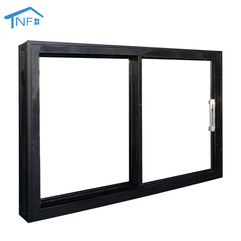 Luxurious Aluminum Sliding Windows Double Tempered Glass Aluminum Alloy ...