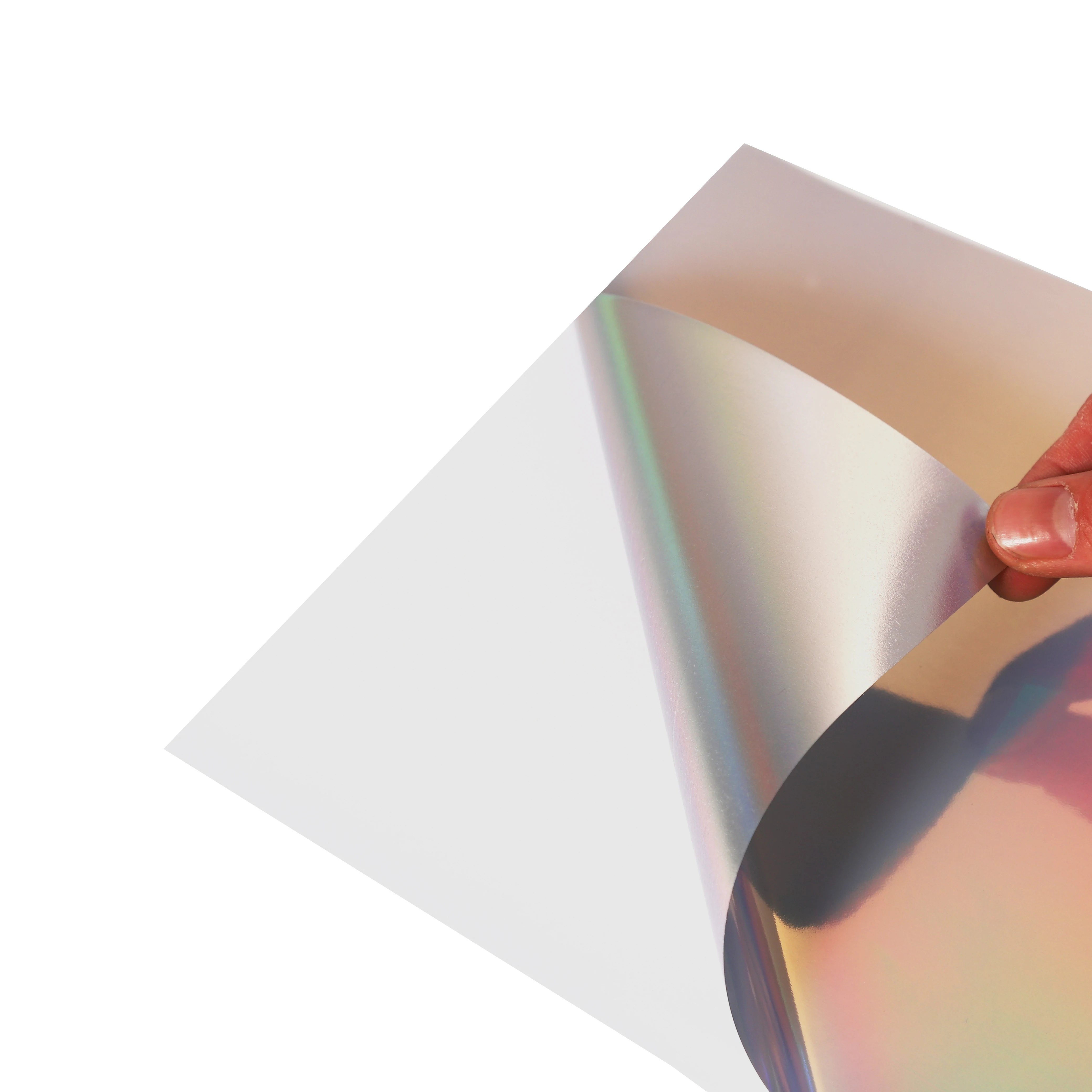 20 Sheets Vinyl Printable Sticker Paper A4 Size Holographic Rainbow ...